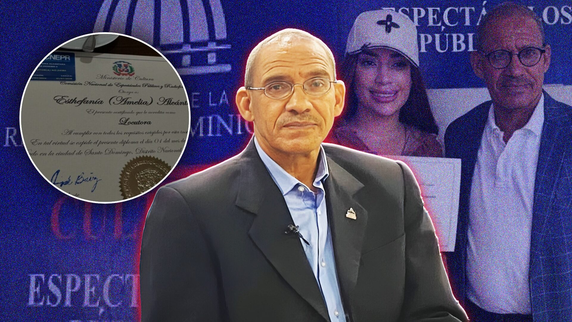 Destituyen a Joseph Báez, presidente de Espectáculos Públicos